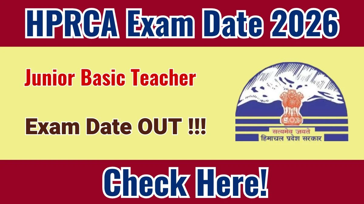 HPRCA JBT Exam Date 2026 Out – Admit Card & Schedule