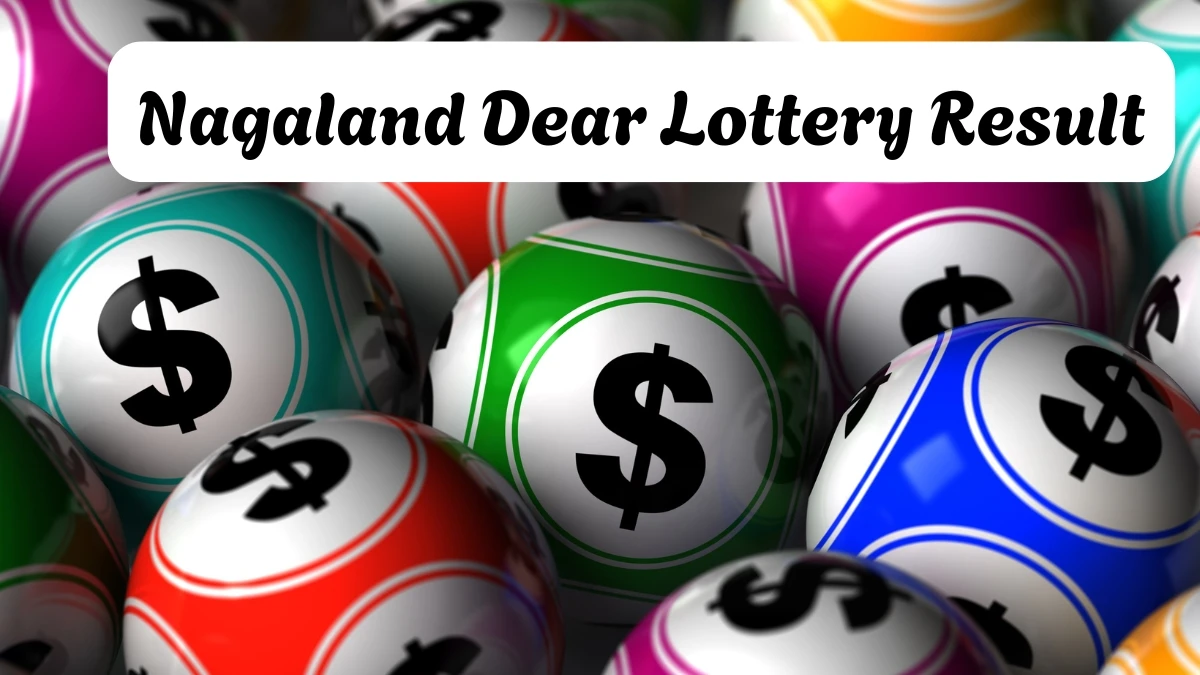 Nagaland Dear Lottery Result Today 16/01/2026 1 PM : Check all Dear ...