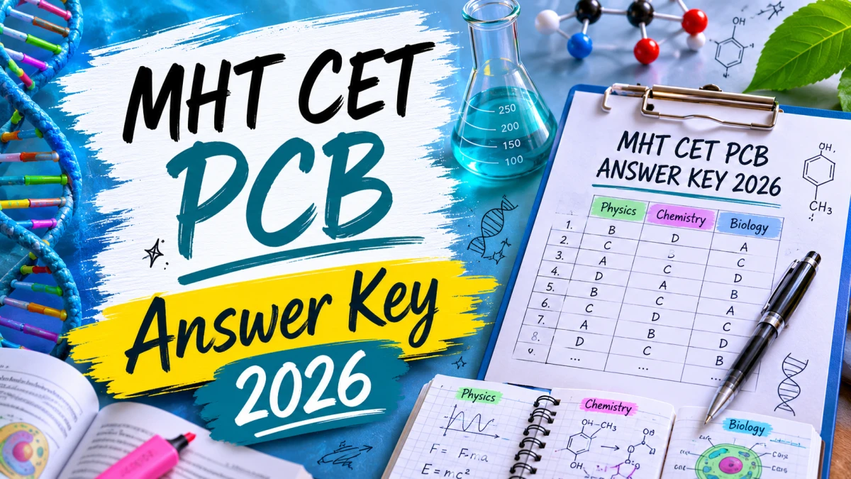 MHT CET PCB Answer Key 2026 (Out) – Download PDF & Response Sheet