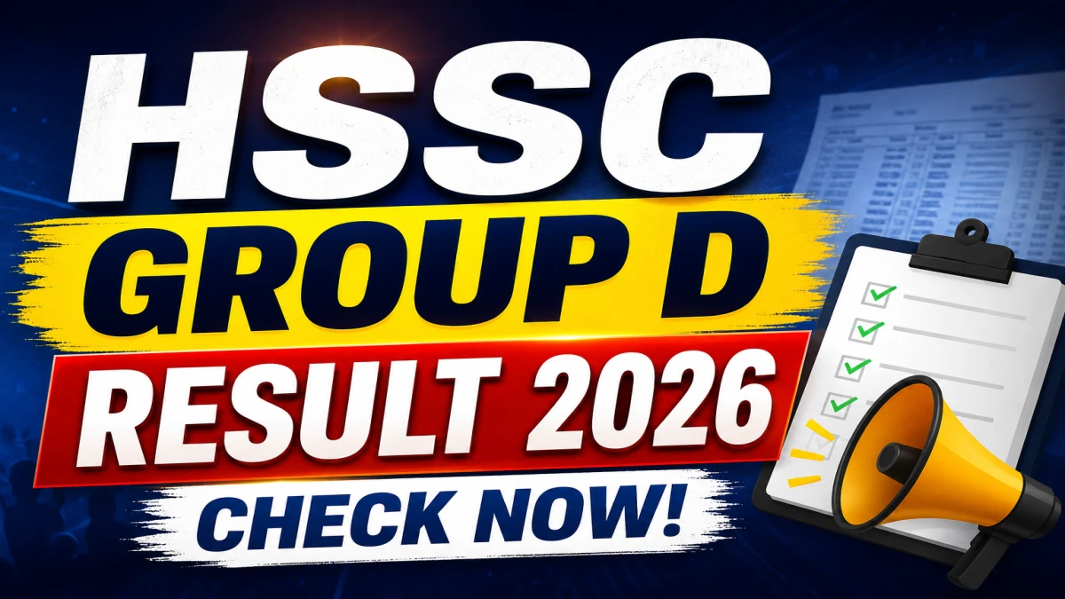 HSSC Group D Result 2026 OUT (Direct Link) - Download Scorecard @ hssc ...